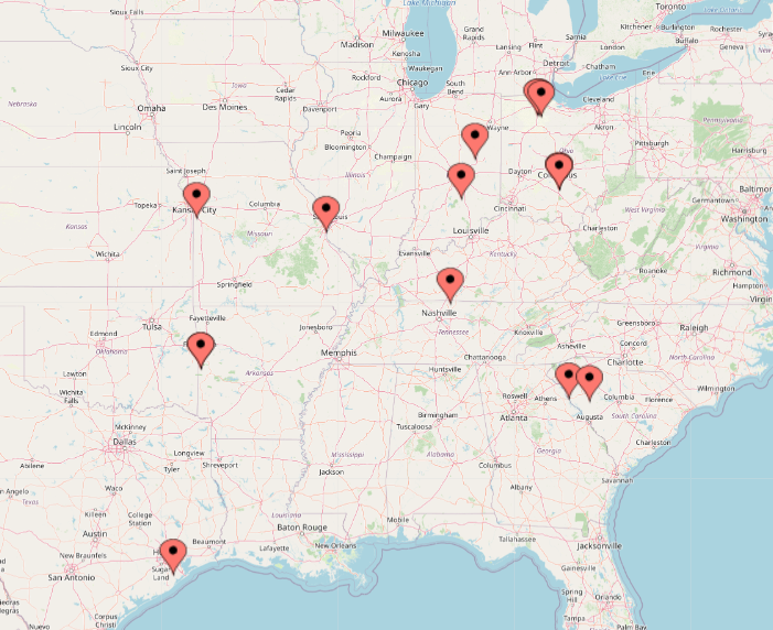 3PL Warehouse Locations